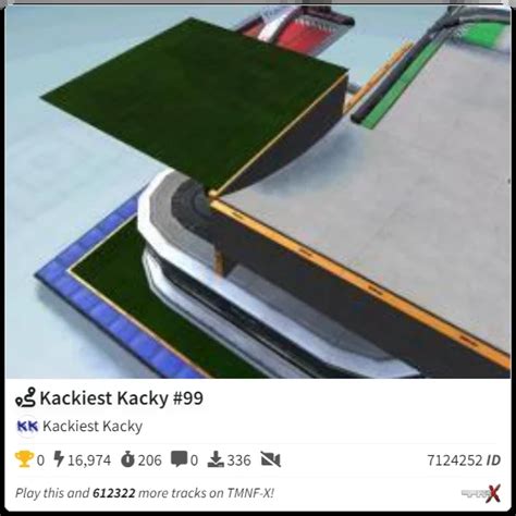 Kackiest Kacky 99 By Kackiest Kacky Tmnf X