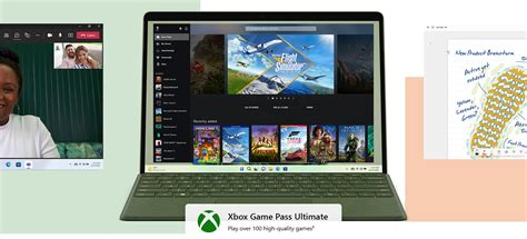 Microsoft Surface Pro 9 2 In 1 Lapttop ، شاشة لمس 13 بوصة Pixelsense