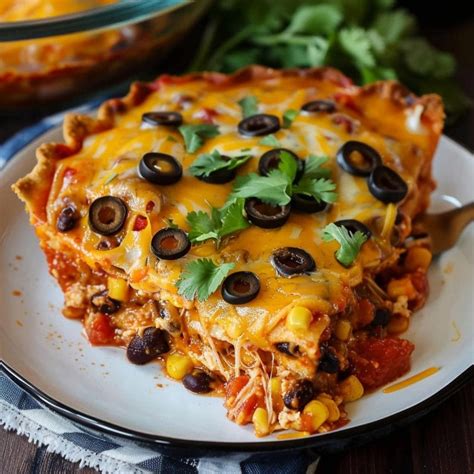 Enchilada Pie Recipe Recipecs