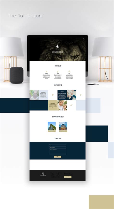 One Scroll Webpage Design On Behance