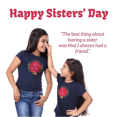 Happy Sisters Day Template Postermywall