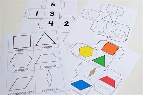 Free Pattern Block Printables For Easy Low Prep Kinergarten Math