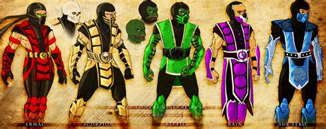 Mk Ninjas Redesign Sketches By Xxlightsourcexx On Deviantart