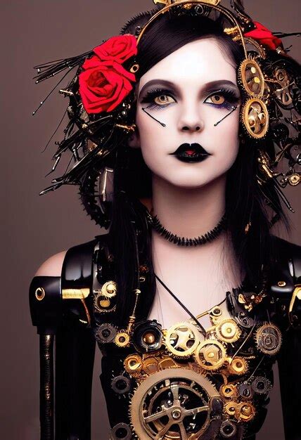 Robot Costume Makeup