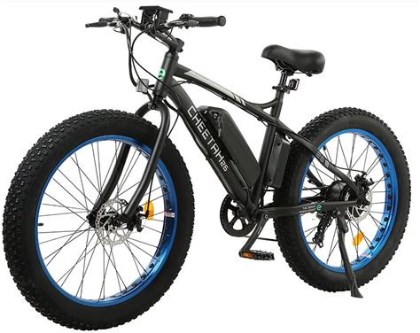 Ecotric Cheetah Fat Tire Beach Snow Electric Bike Top Selling EBike