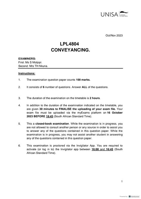 LPL Oct Nov Question Final LPL Studocu