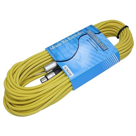 Mcsproaudio 50 Foot Male To Female 3 Pin Xlr Mic Microphone Reverb