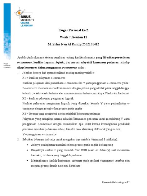 M Zuhri Ivan Al Ramzy 2502101412 Tp2 Me Pdf