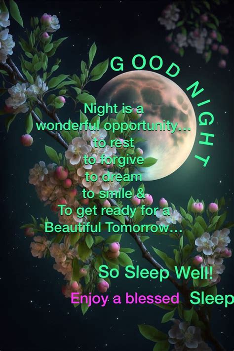 Inspirational Good Night Quotes