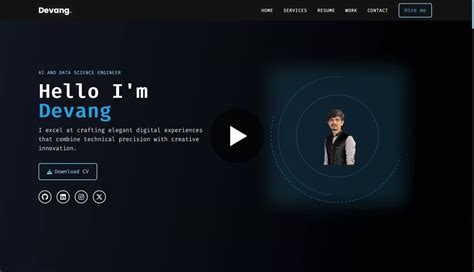 Portfoliolaunch Webdev Machinelearning Reactjs Frontenddevelopment Devang Dhandhukiya
