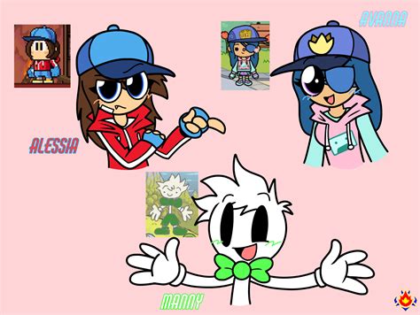 my custom game ocs pt2 by gabbbimannn on deviantart