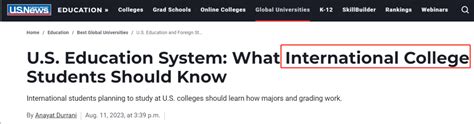 US News点名国际学生6种美国大学不申就亏了 知乎