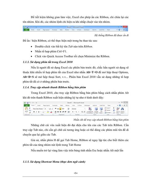 Giáo Trình Excel Căn Bản