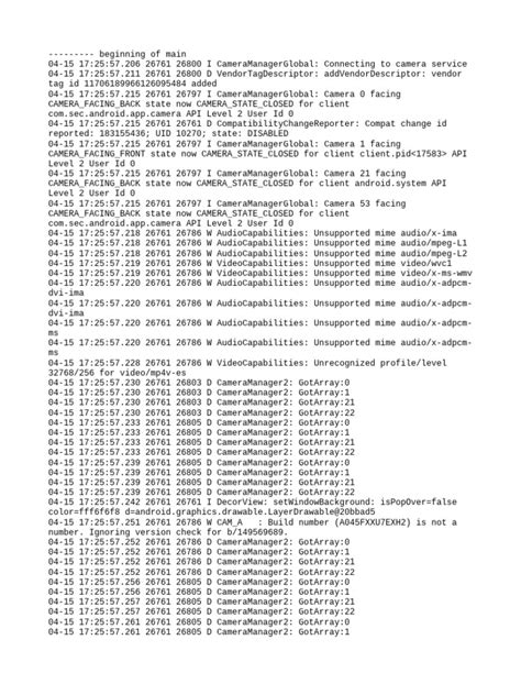 Log Cat 1744712757105 Pdf Computing Software