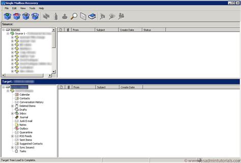 Single Mailbox Recovery Restore