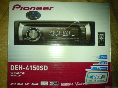 My New Car Stereo PIONEER 4150sd - In-Car Entertainment (ICE ...