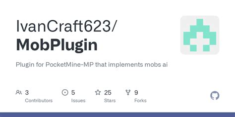 Github Ivancraft623 Mobplugin Plugin For Pocketmine Mp That Implements Mobs Ai