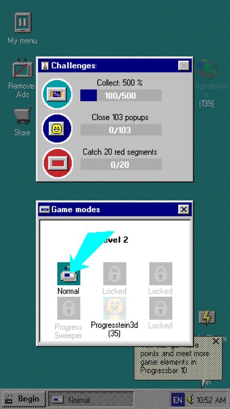 Why All The Game Modes Are Locked In Progressbar95 Except Normal And Progressstein3d R
