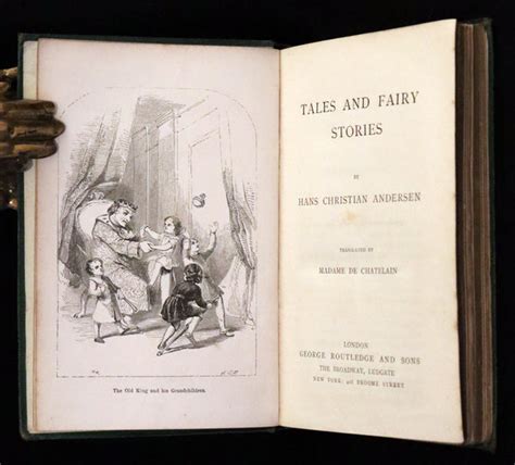 1866 Rare Madame De Chatelain Translation Tales And Fairy Stories By