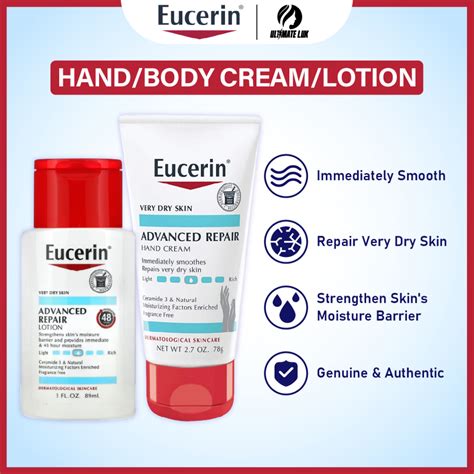 Eucerin Advanced Repair Hand Cream Advanced Repair Lotion Advanced