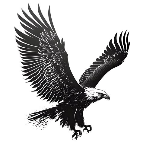 Eagle Vector Art Etsy