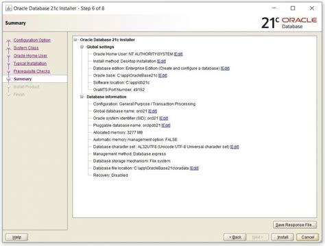 Instalar La Base De Datos Oracle 21c En Windows 64 Aprender Tecnologías Oracle Apex Toad Y