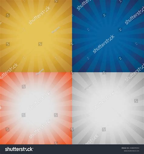 Sun Rays Retro Vintage Style Sunburst Stock Vector Royalty Free Shutterstock