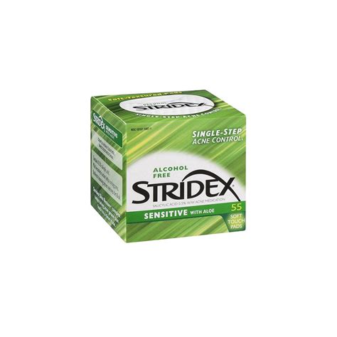 Stridex Sensitive With Aloe 55 Pads Bb Beauty