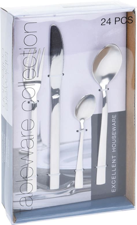 Besteckset 24 Teilig Für 6 Personen Tafel Besteck