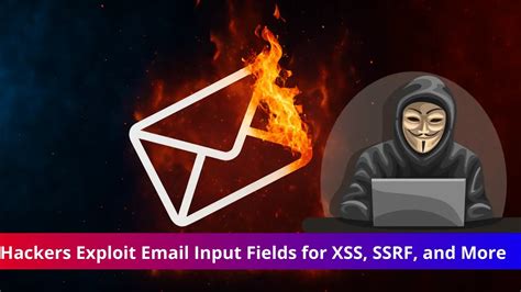 Hackers Exploit Email Input Fields For Xss Ssrf And More