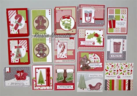 Queen And Company Happy Holly Days Kit 26 Cards From One 6×6 Paper Pad