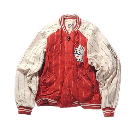 91s Vintage Coopers Town Mirage Mlb ‘cincinnati Reds Reversible