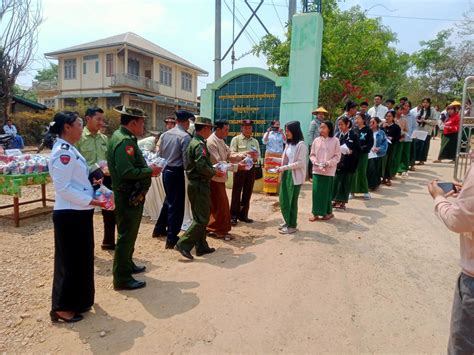 လွိုင်လင်မြို့နယ် တက္ကသိုလ်ဝင်တန်းစာစစ်ဌာနများတွင် စာမေးပွဲဖြေဆိုသည့် ကျောင်းသား သူများအား