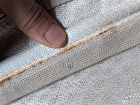Is This Bed Bug Sign On Bottom Seam Of Mattress Rbedbugs