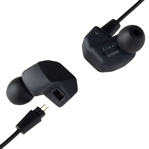 Final A3000 Single Driver Earphones With Detachable Cable