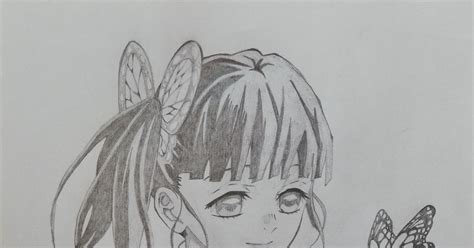 模写 【鬼滅の刃】グリッド模写【栗花落カナヲ 生誕祭2022】 いわこのイラスト Pixiv
