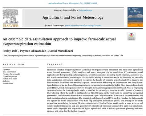 Hydrologic Data Assimilation Dr Moradkhani
