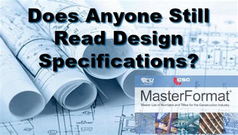 Relevance Of Design Specifications In Contract Documents