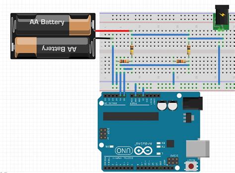 Measuring Voltage From Battery And Dc Input While In Parallel General Guidance Arduino Forum