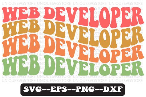 Web Developer Quote Retro Svg Design Graphic By Uniquesvgstore
