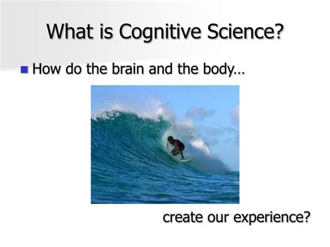 PPT Cognitive Science Introduction And Welcome PowerPoint Presentation ID