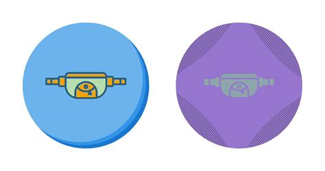 Fanny Pack Vector Icon 28722801 Vector Art At Vecteezy