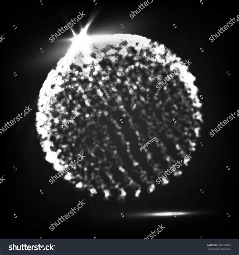 Big Data Sphere Vector Cyber Sphere เวกเตอร์สต็อก ปลอดค่าลิขสิทธิ์