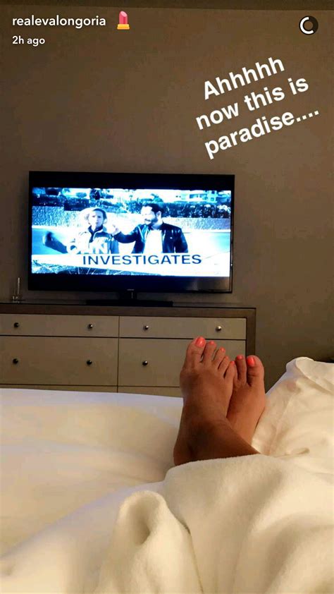 Eva Longorias Feet