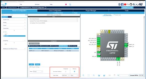 Stm32cubemx配置 串口usart Dma，解决串口只发送一次，16位数据串口只发生低8位错误的问题stm32cubemx Dma