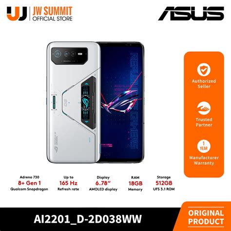 Asus Rog Phone Pro Snapdragon Gen Gb Android G Gaming