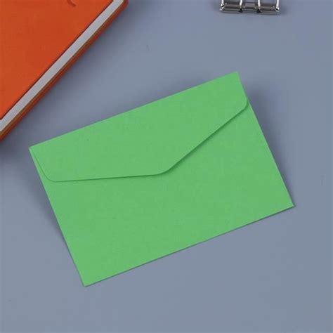 Carte d invitation Enveloppes vierges colorées en papier kraft bonbon carte bancaire