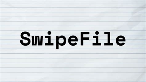 Newsletter Business Idea Swipe File