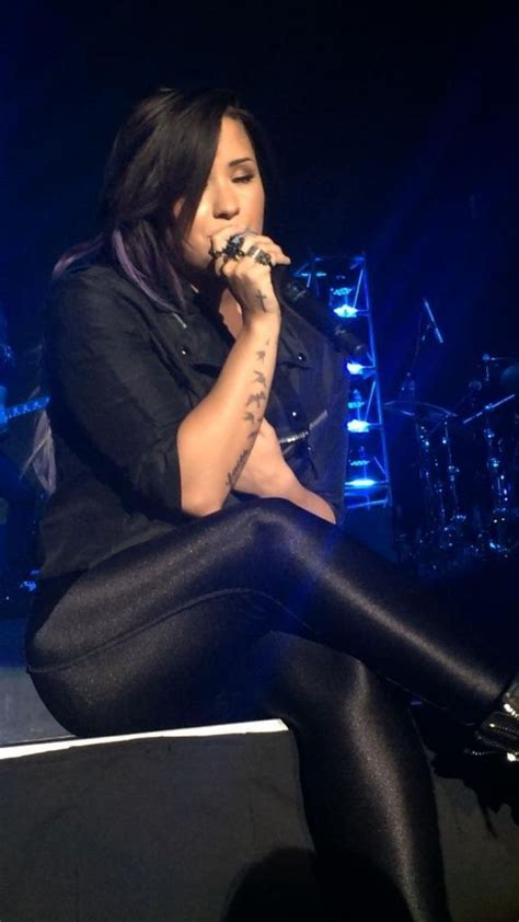 DEMI LOVATO Performs At Neon Lights Tour In Reno HawtCelebs