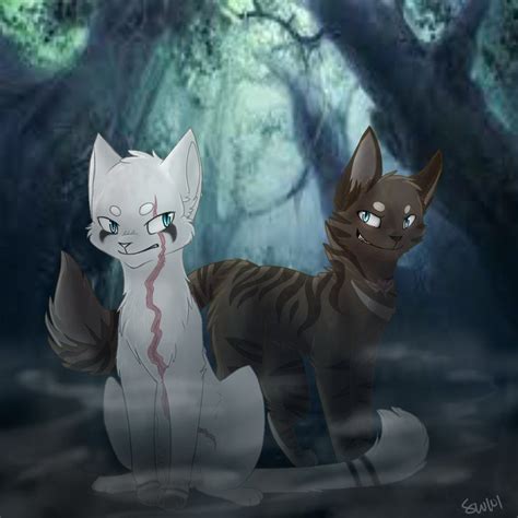 Snowtuft X Hawkfrost By Stonewarrior 101 On Deviantart Warrior Cats